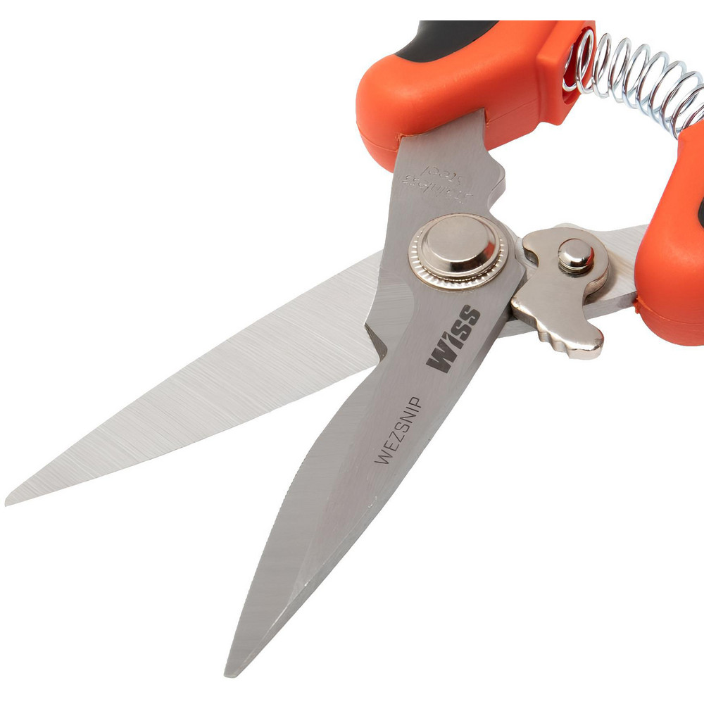 Wiss - Multi-Purpose Snips: 8-1/2" OAL, 2-1/2" LOC, Stainless Steel ...
