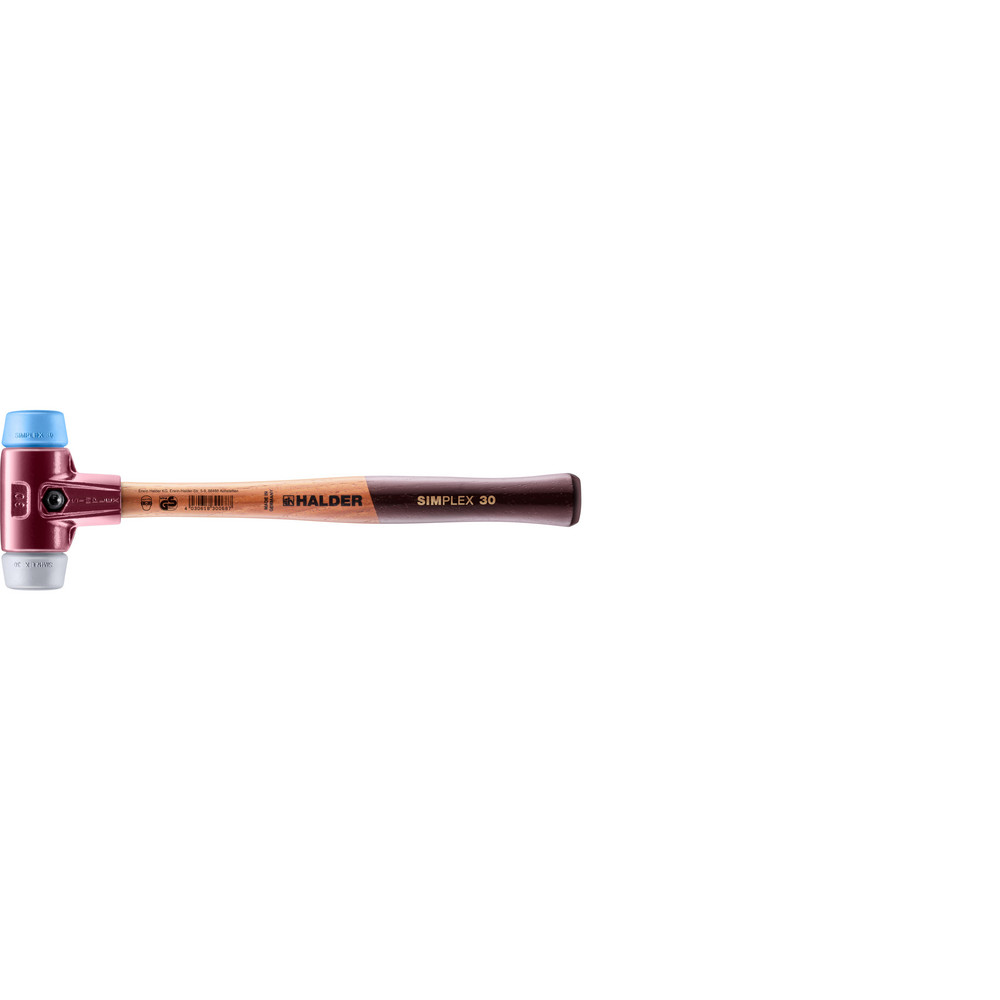 HALDER - 3/4 Lb Head Soft Face Split Head Hammer | MSC Direct