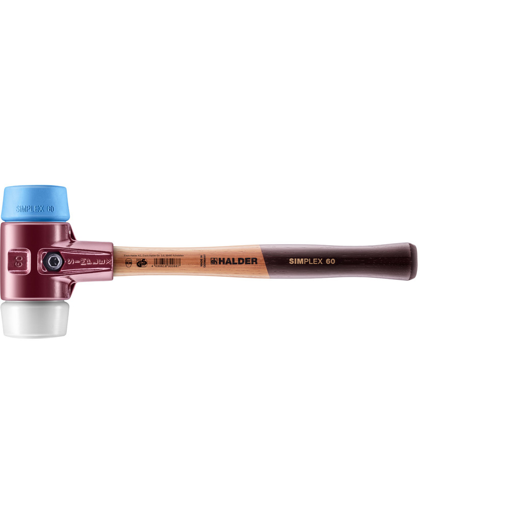 HALDER - 3-5/16 Lb Head Soft Face Split Head Hammer | MSC Direct