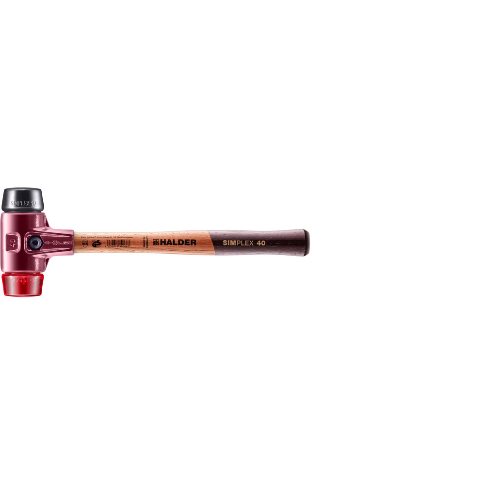 HALDER - 1-3/8 Lb Head Soft Face Split Head Hammer | MSC Direct