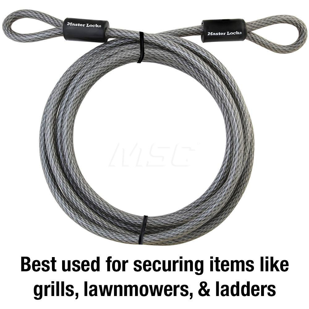Master Lock - 15' Long Heavy Duty Cable | MSC Direct