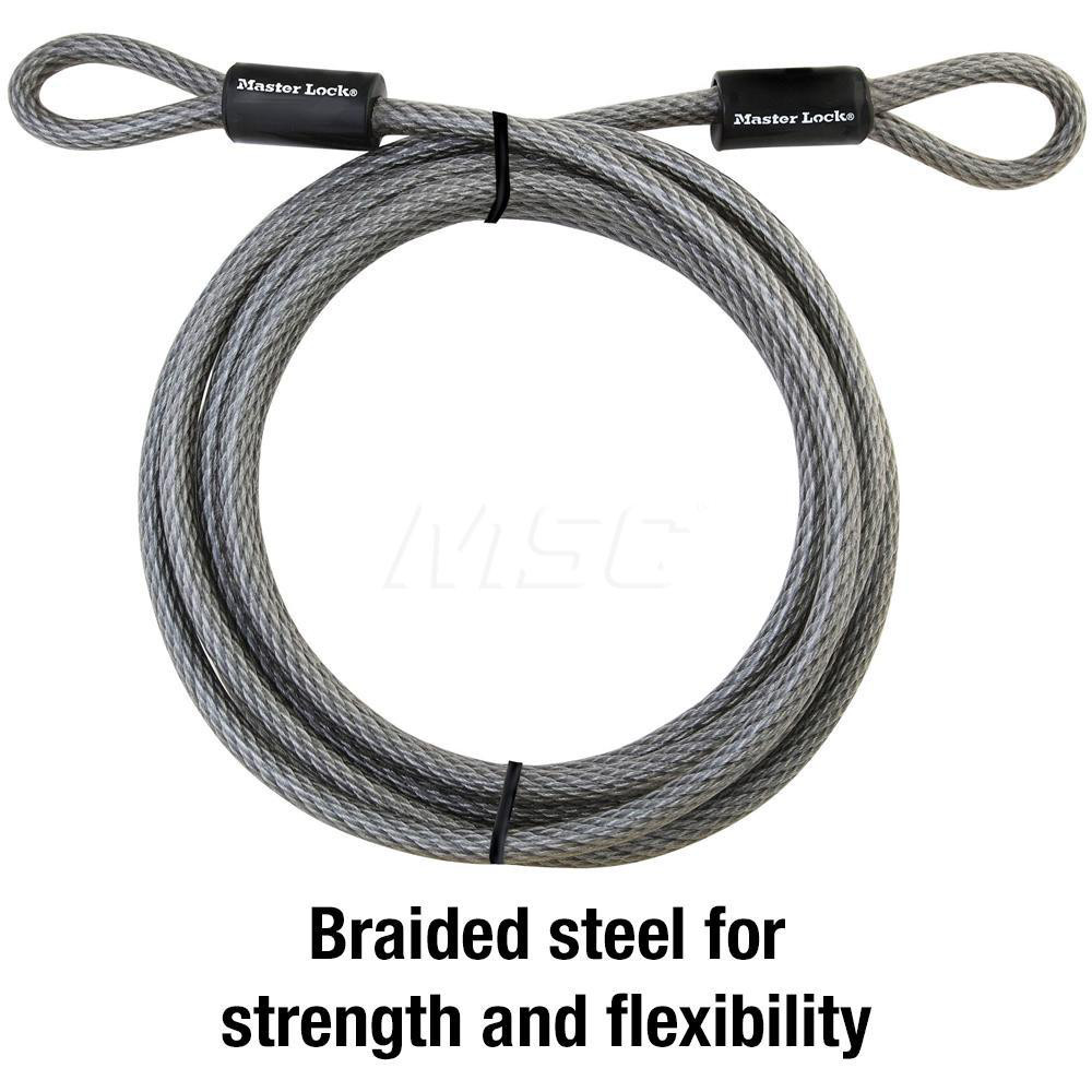 Master Lock - 15' Long Heavy Duty Cable | MSC Direct