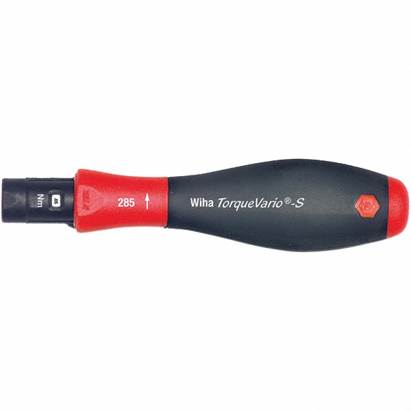 Wiha - 1 Piece, 0.4 to 1 N/m, Adjustable Torque Limiting Screwdriver ...