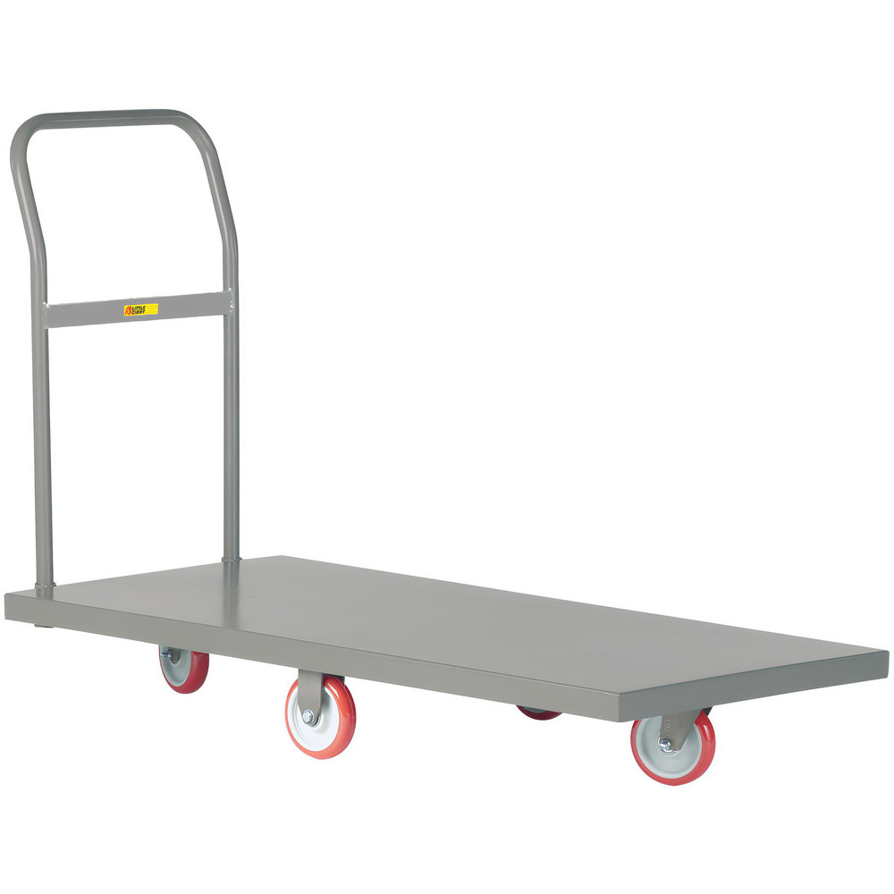 Little Giant® - Quick-Turn Platform Truck: 7-1/2" High, 60" Long, 24 ...