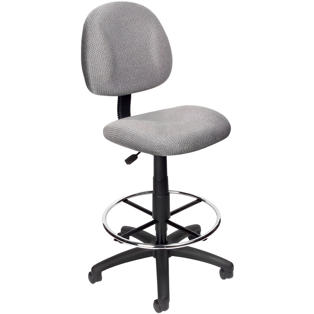 Boss Office Products - Adjustable Drafting Chair with Foot Ring: 25-1/2 ...