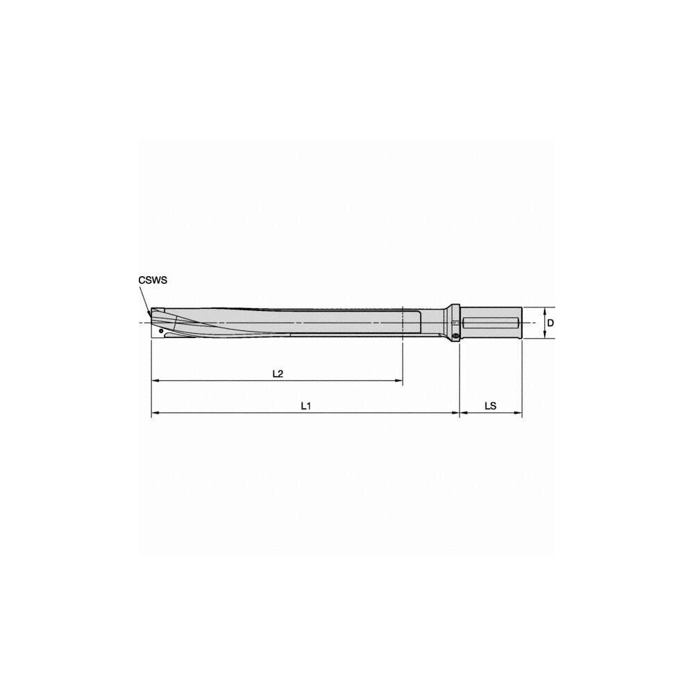 Kennametal - Indexable Drill Body: Whistle Notch Shank | MSC Direct