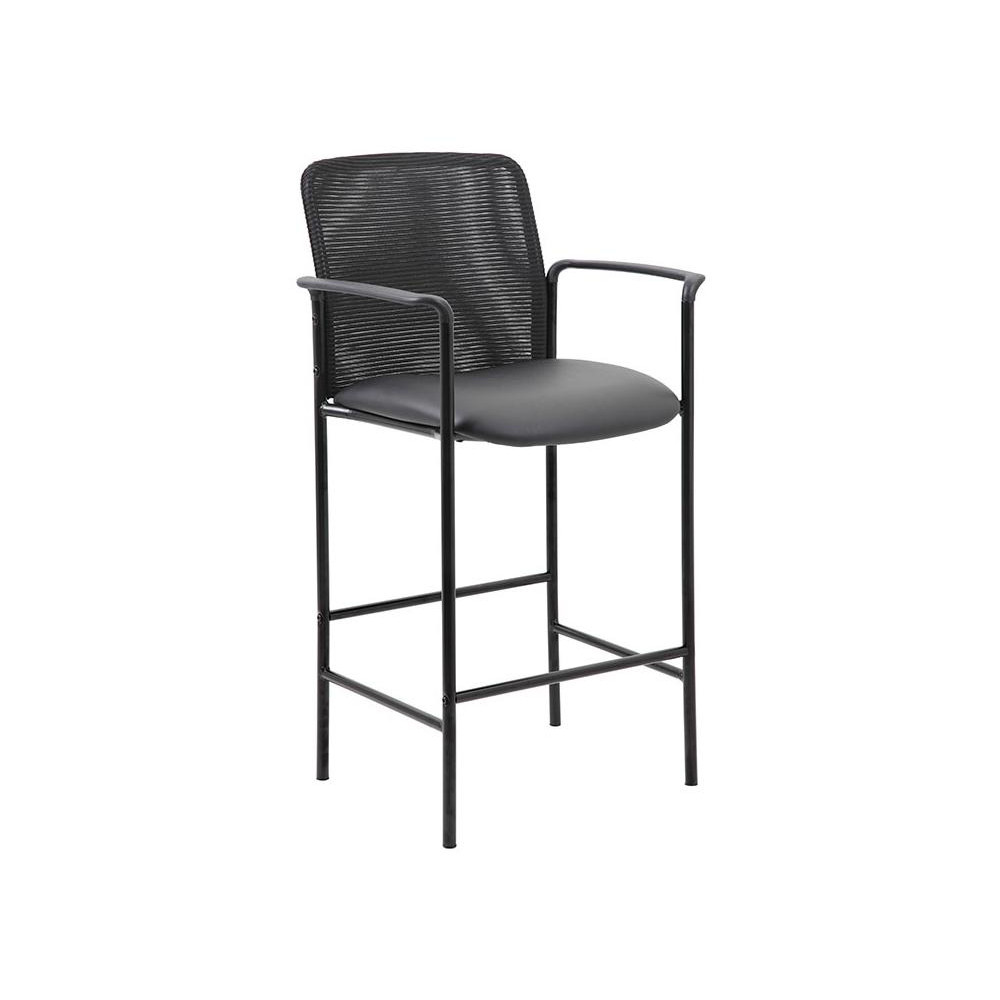 Boss Office Products - Contemporary Mesh Counter Stool: 28-1/2" Seat ...