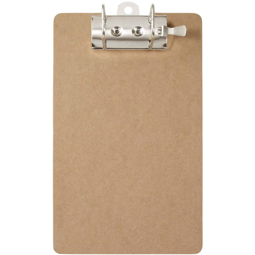 Saunders - 12" Long x 8-1/2" Wide Hardboard Clip Board | MSC Direct