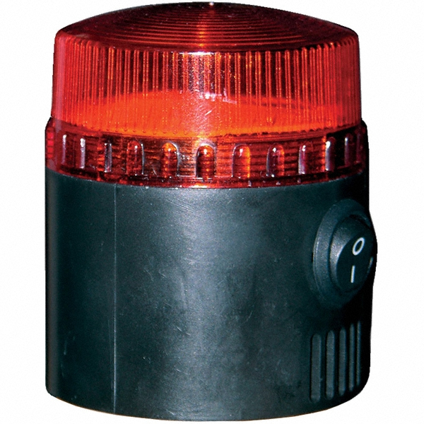 Vestil - Spring Bollard: Red, Steel | MSC Direct