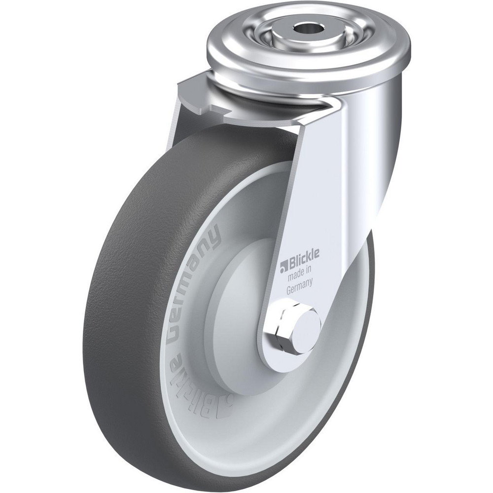 Blickle - Standard Casters: Mount: Hollow Kingpin; Caster Type: Swivel ...