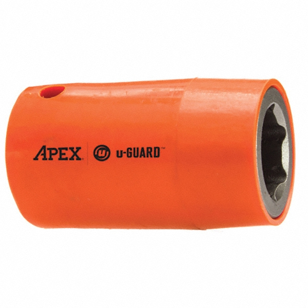 Apex - Impact Socket: 1/2" Drive, 18 mm Socket, Hex Drive | MSC Direct