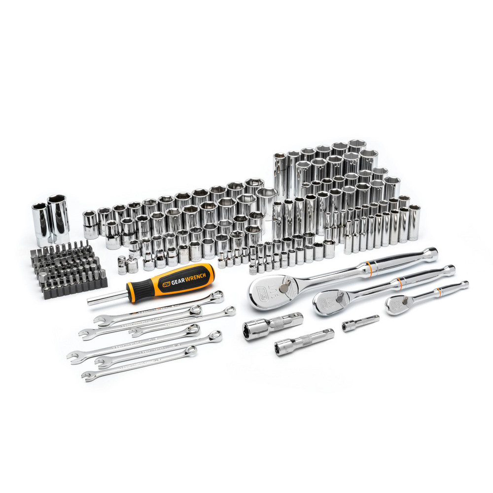 GEARWRENCH - Combination Hand Tool Set: 185 Pc, Mechanic's Tool Set ...