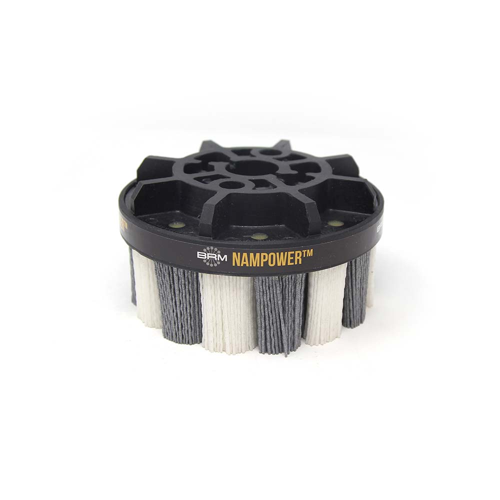 Brush Research Mfg. - 5" 180 Grit Ceramic/Silicon Carbide Tapered Disc ...