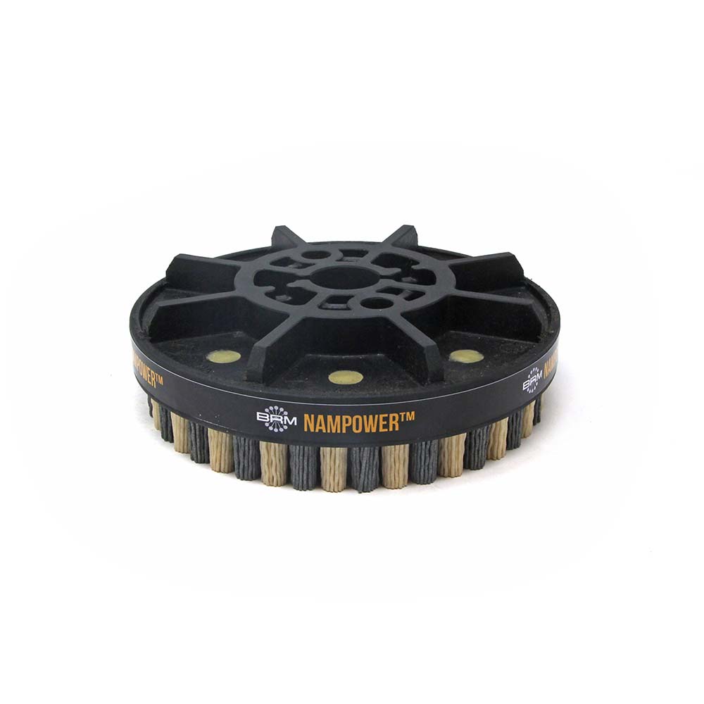 Brush Research Mfg. - 6" 120 Grit Ceramic/Silicon Carbide Tapered Disc ...