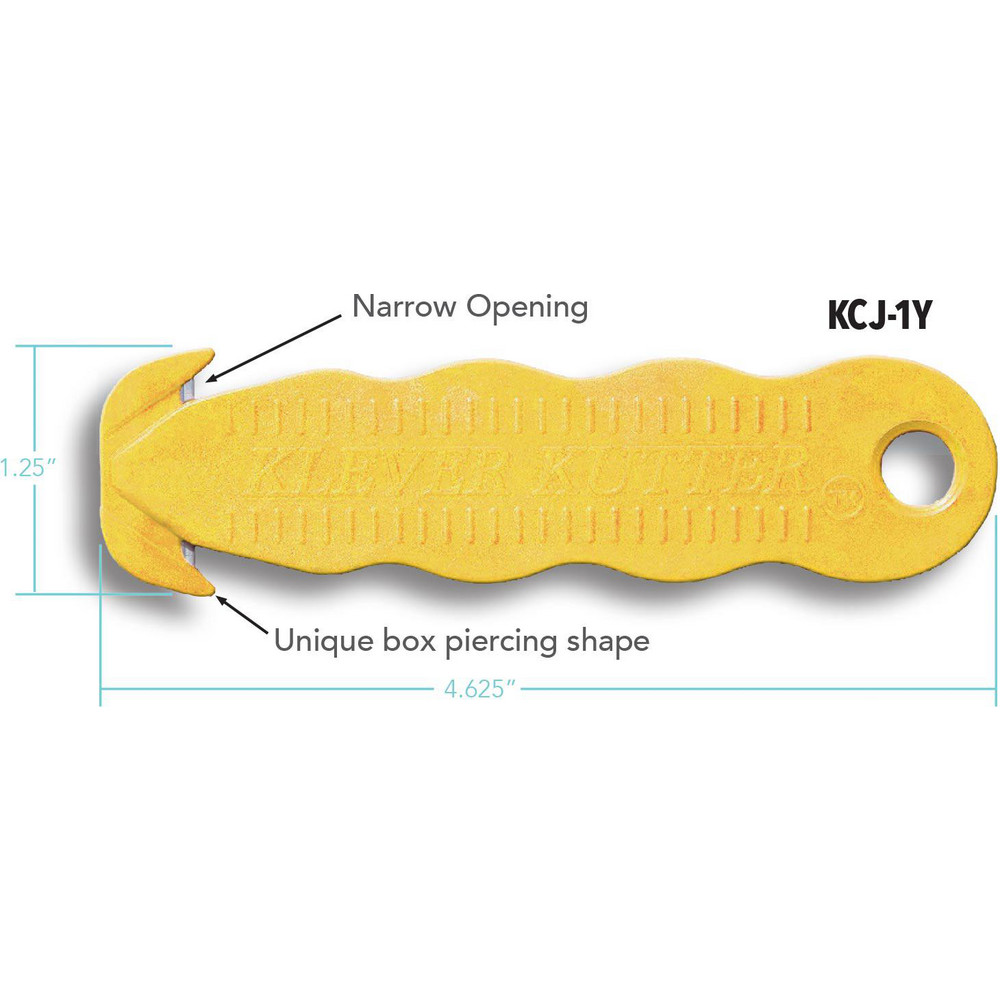 Klever Innovations - Utility Knife: Recessed & Hook Blade | MSC Direct