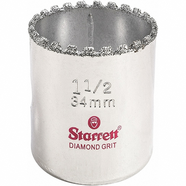 Starrett - Hole Saw: 1-1/2" Saw Dia, 1-5/8" Cut Depth | MSC Direct