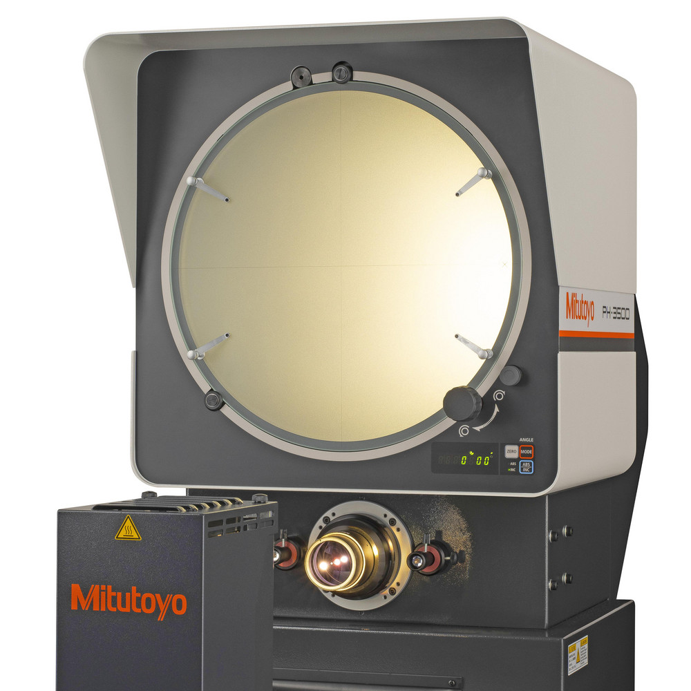 Mitutoyo - PH-3515 Hortizontal Profile Projector, 10x Magnification ...