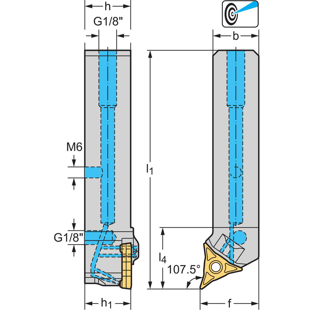 Walter - Indexable Profiling Toolholders: Internal or External ...