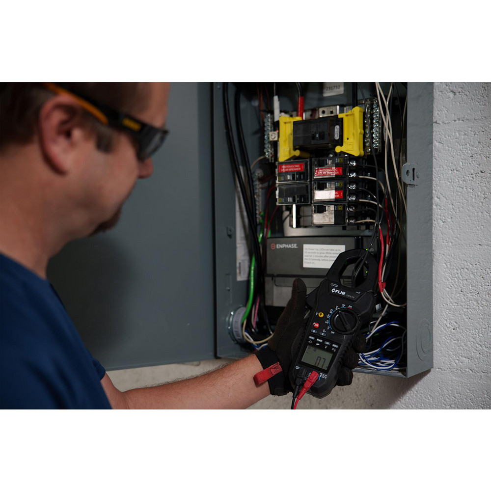 FLIR - Clamp Meters: Clamp Meter Type: Voltage; Measures: Voltage ...