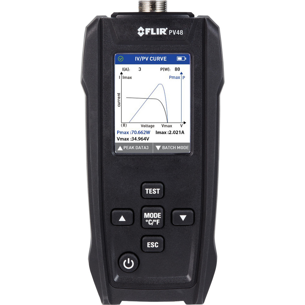 FLIR - Solar Power Meters & Analyzers: Meter Type: Solar Panel Analyzer ...