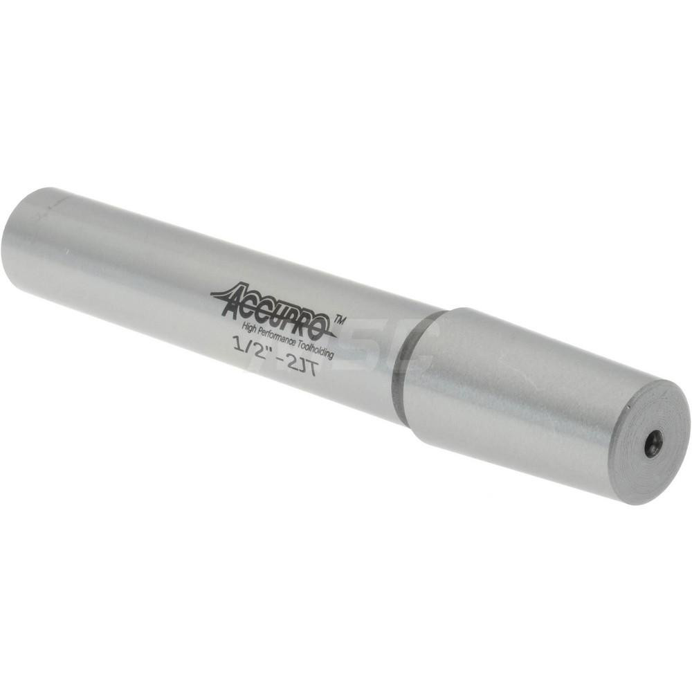Accupro - Taper Drill Chuck Arbor: JT2 Mount Taper, 1/2" Shank Dia ...