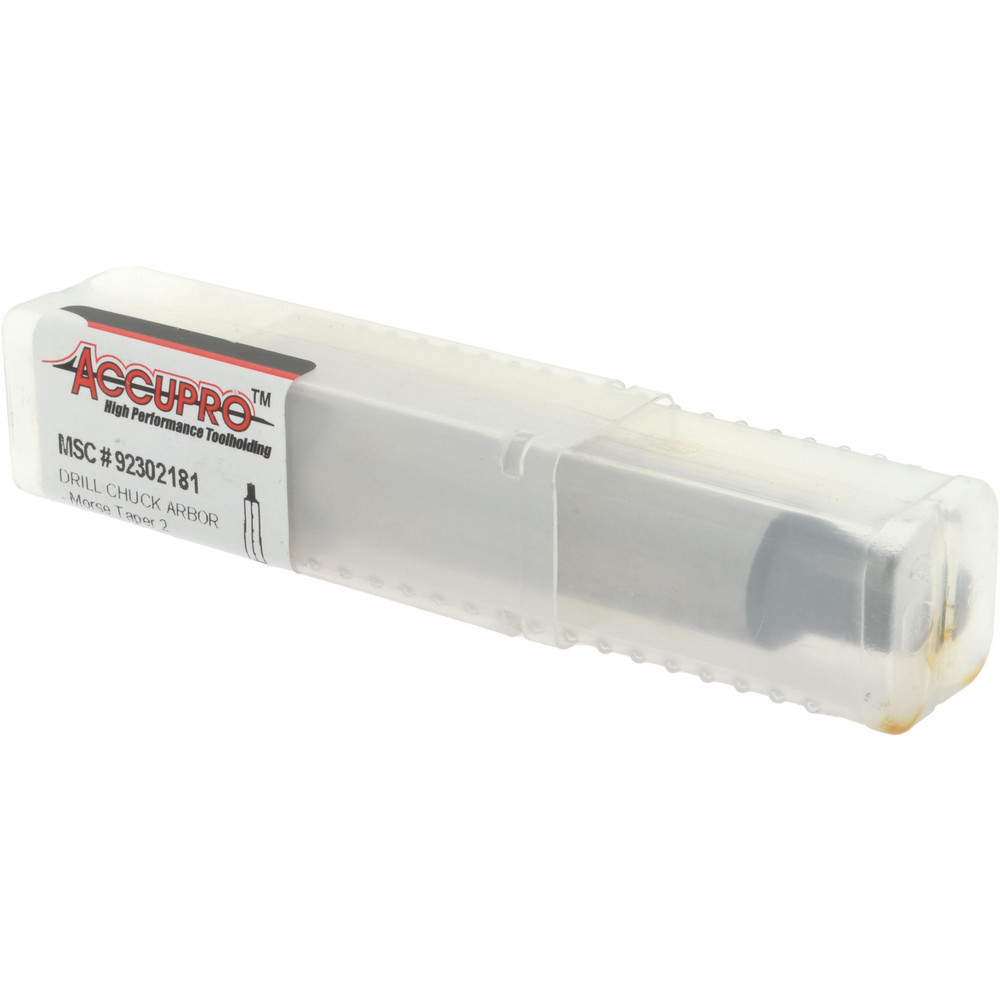 Accupro - Taper Drill Chuck Arbor: JT2 Mount Taper, 2MT Shank Taper ...