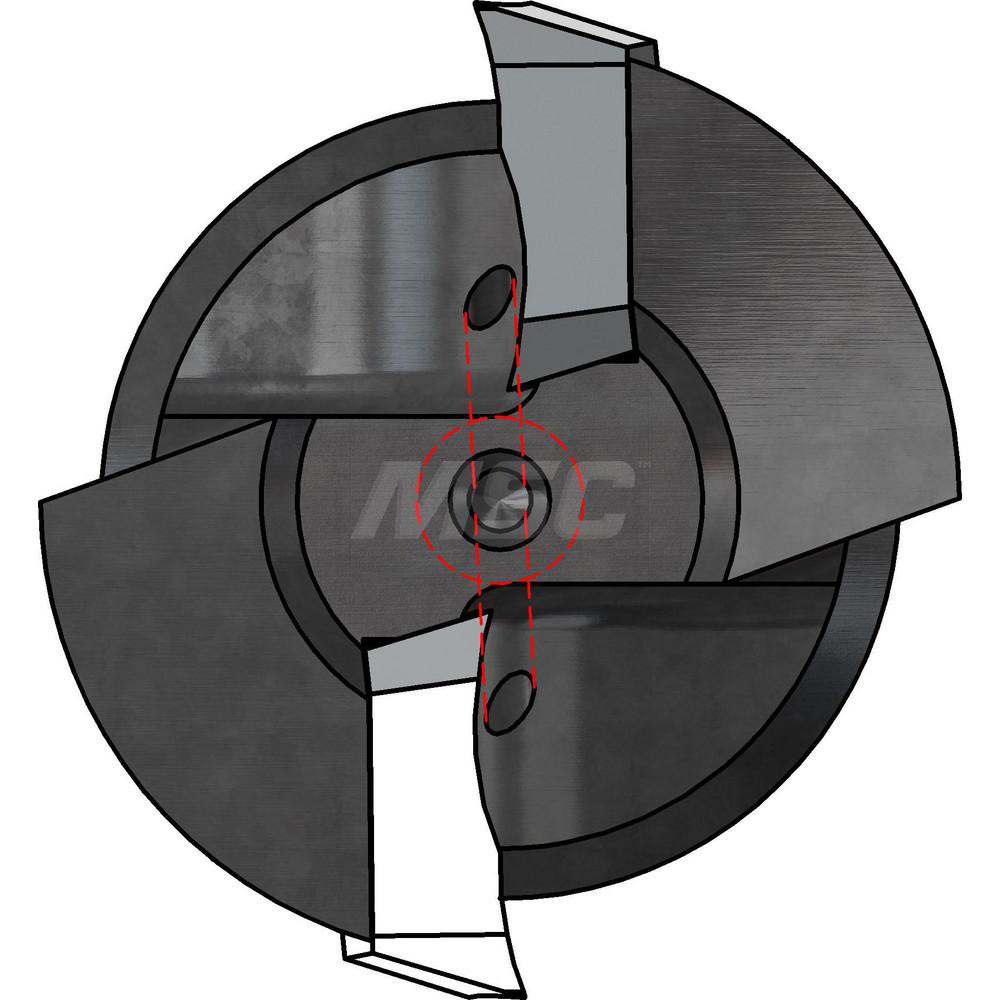 A.B. Tools - Indexable High-Feed End Mill: 1" Regular Shank | MSC Direct