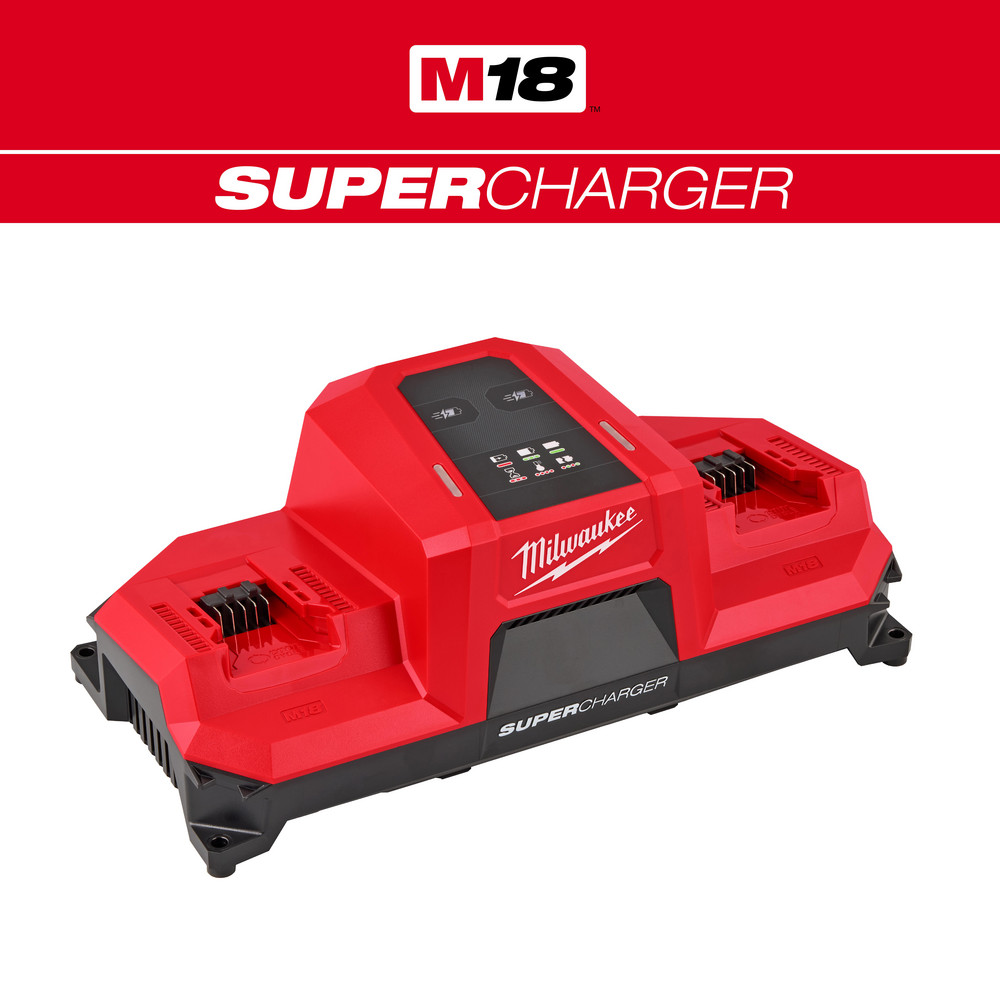 Milwaukee Tool - Power Tool Chargers: Voltage: 18V; Power Source: Plug ...
