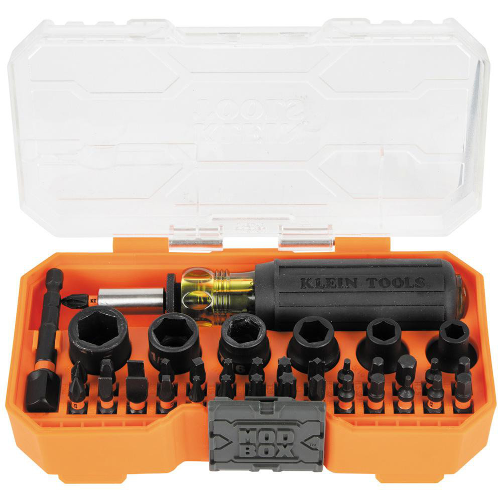 Klein Tools - Bit Screwdrivers: Type: Impact, Screwdriver Bit Set ...