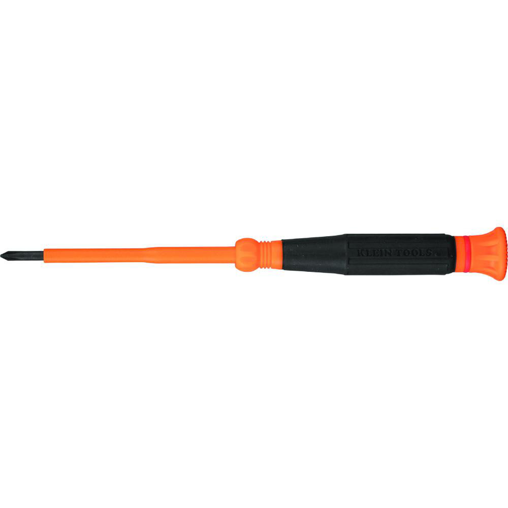 Klein Tools - Precision Phillips Screwdriver: #0, 6-1/2" OAL, Cushion ...