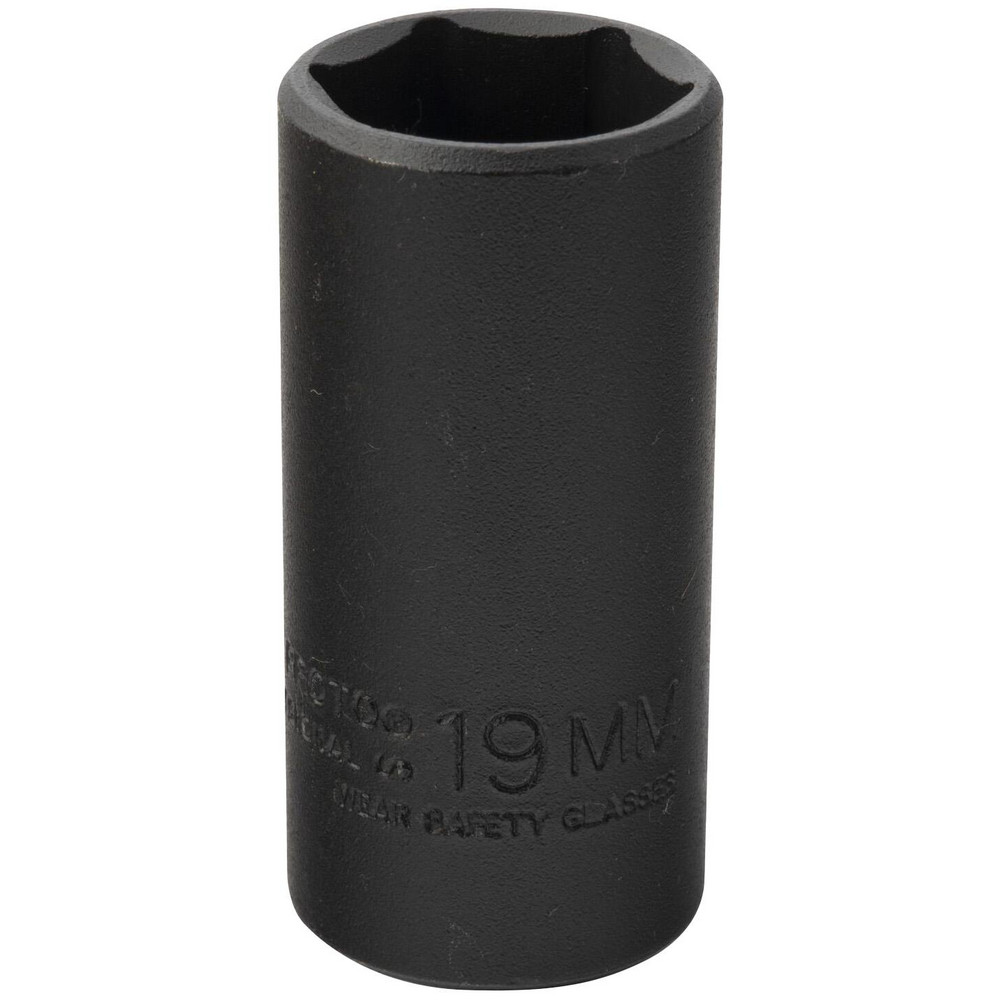 Proto - Impact Socket: 3/8" Drive, 19 mm Socket, Hex Drive | MSC Direct