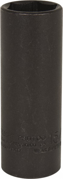 Proto - Impact Socket: 1/2" Drive, 15/16" Socket, Hex Drive | MSC Direct