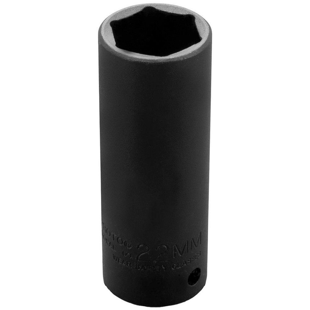Proto - Impact Socket: 1/2" Drive, 22 mm Socket, Hex Drive | MSC Direct