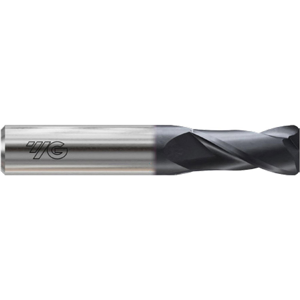 YG-1 - Corner Radius End Mill: 5/8" Dia, 1-1/4" LOC, 0.2500" Radius, 2 ...