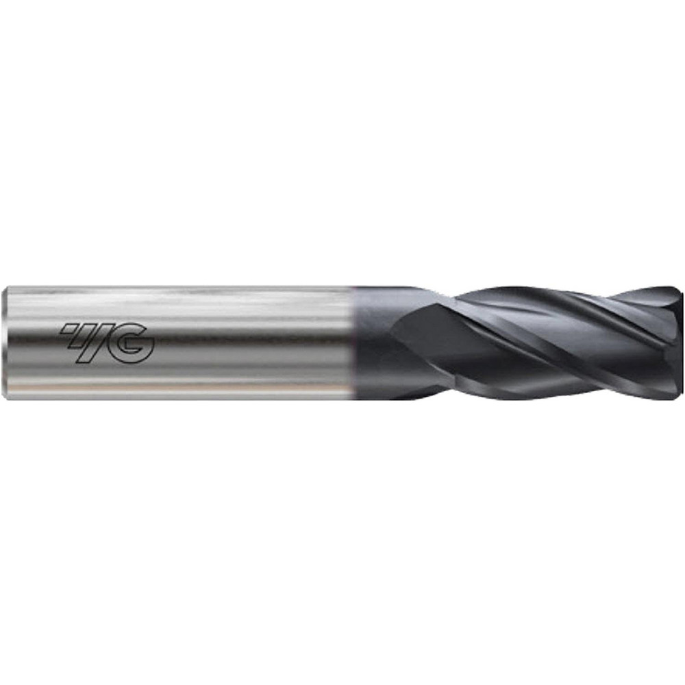 YG-1 - Corner Radius End Mill: 3/8" Dia, 1" LOC, 0.0600" Radius, 4 ...
