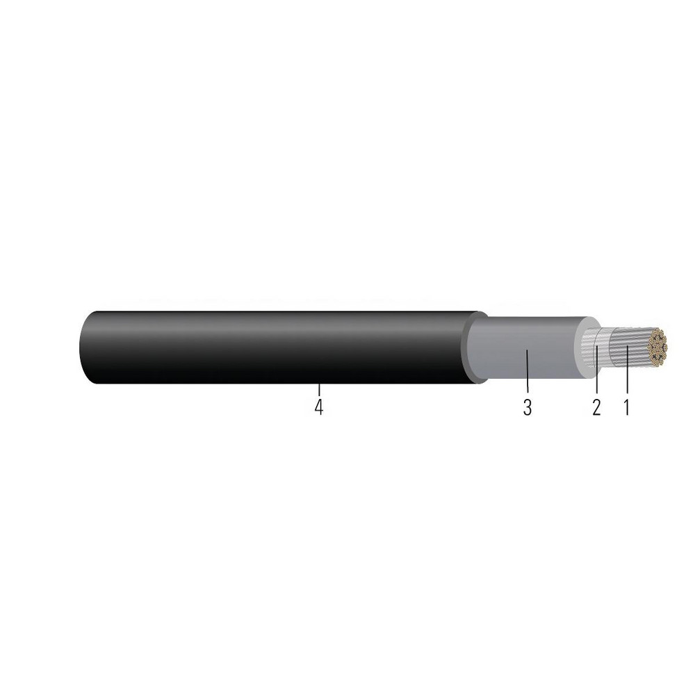 Southwire - Building Wire: EPDM, 535.000 AWG, Polyethylene, Stranded ...