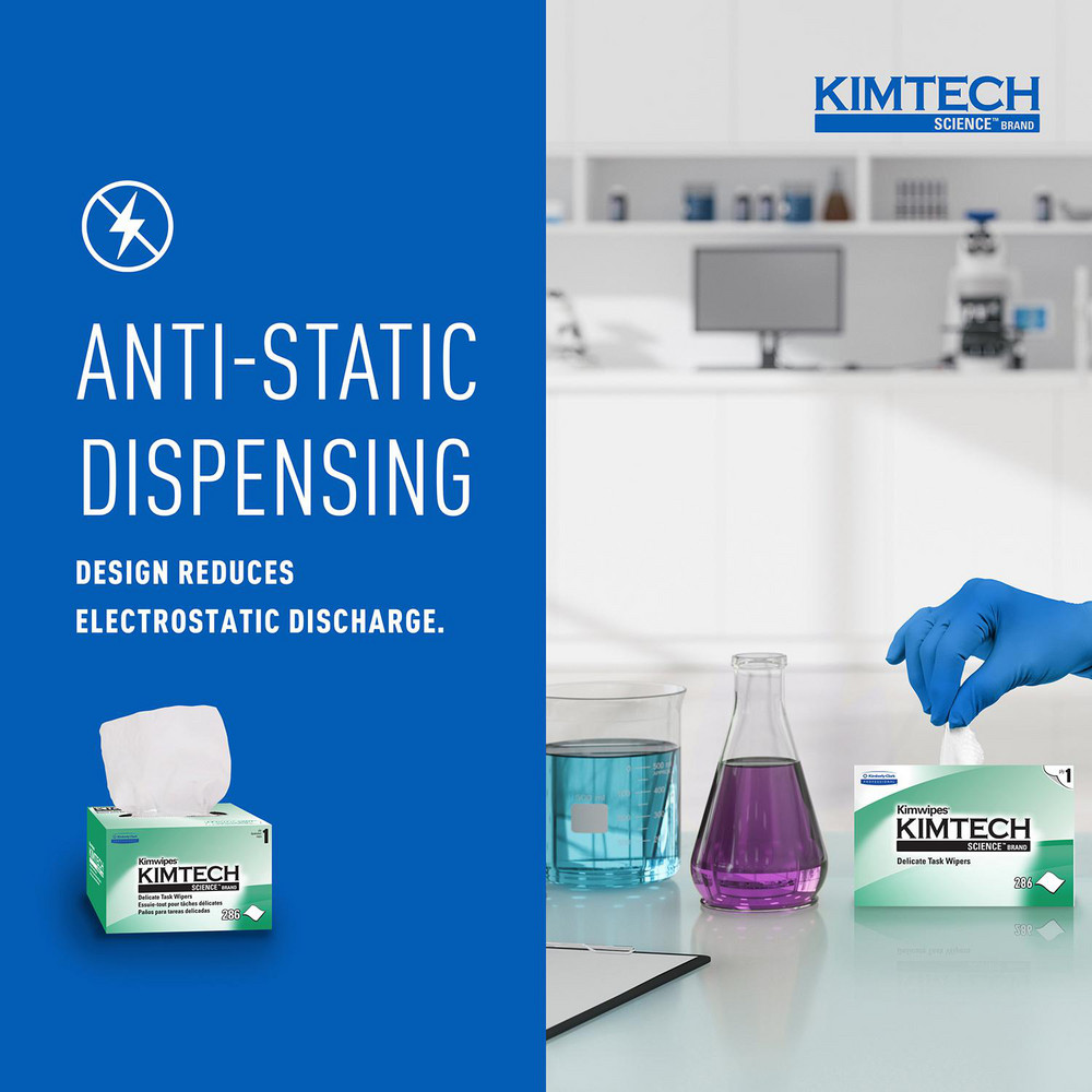 Kimtech - Science™ Kimwipes® Delicate Task Wipes (34120), Pop-Up Box ...