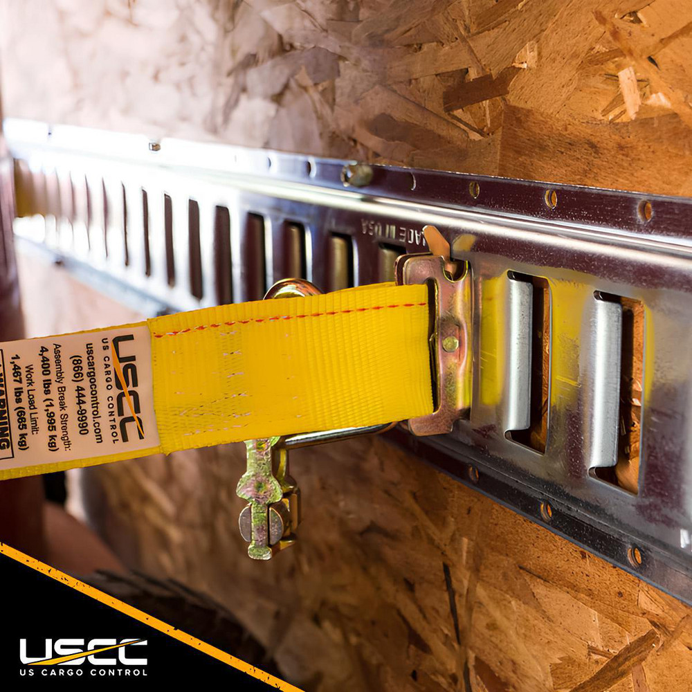 US Cargo Control - Horizontal E-Track: 8.00' Long, 0.4300" Deep, 4.8700 ...