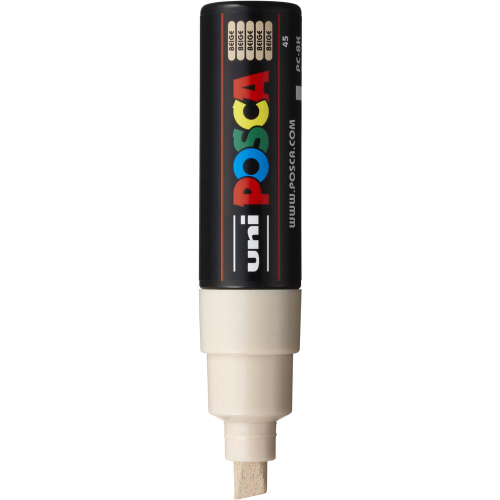 Uni-Ball - Liquid Paint Marker: Beige, Water-Based, Broad Tip | MSC Direct