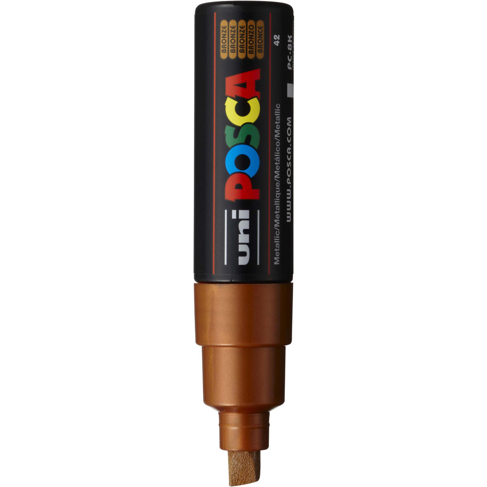 Uni-Ball - Liquid Paint Marker: Bronze, Water-Based, Broad Tip | MSC Direct