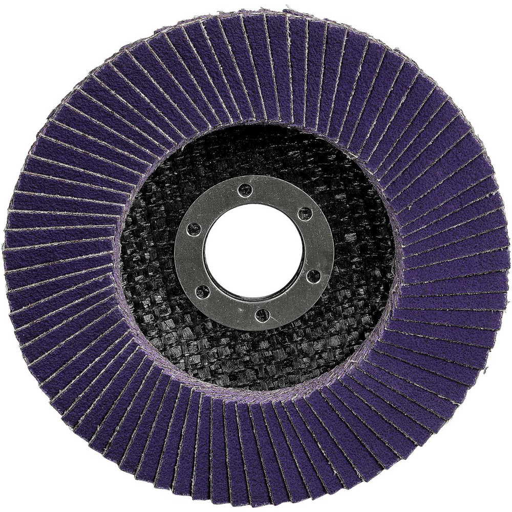 3M - Flap Disc: 4-1/2" Dia, 7/8" Hole, 80 Grit, Precision Shaped ...