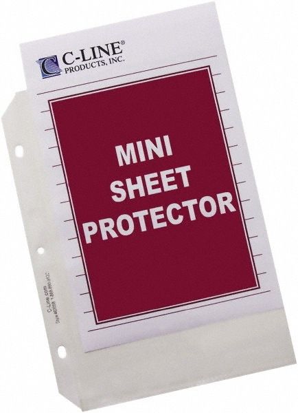 C-LINE® - 50 Pc Sheet Protector-Envelope: Clear | MSC Direct
