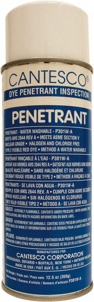 Cantesco - Crack Detection NDT Penetrant | MSC Direct