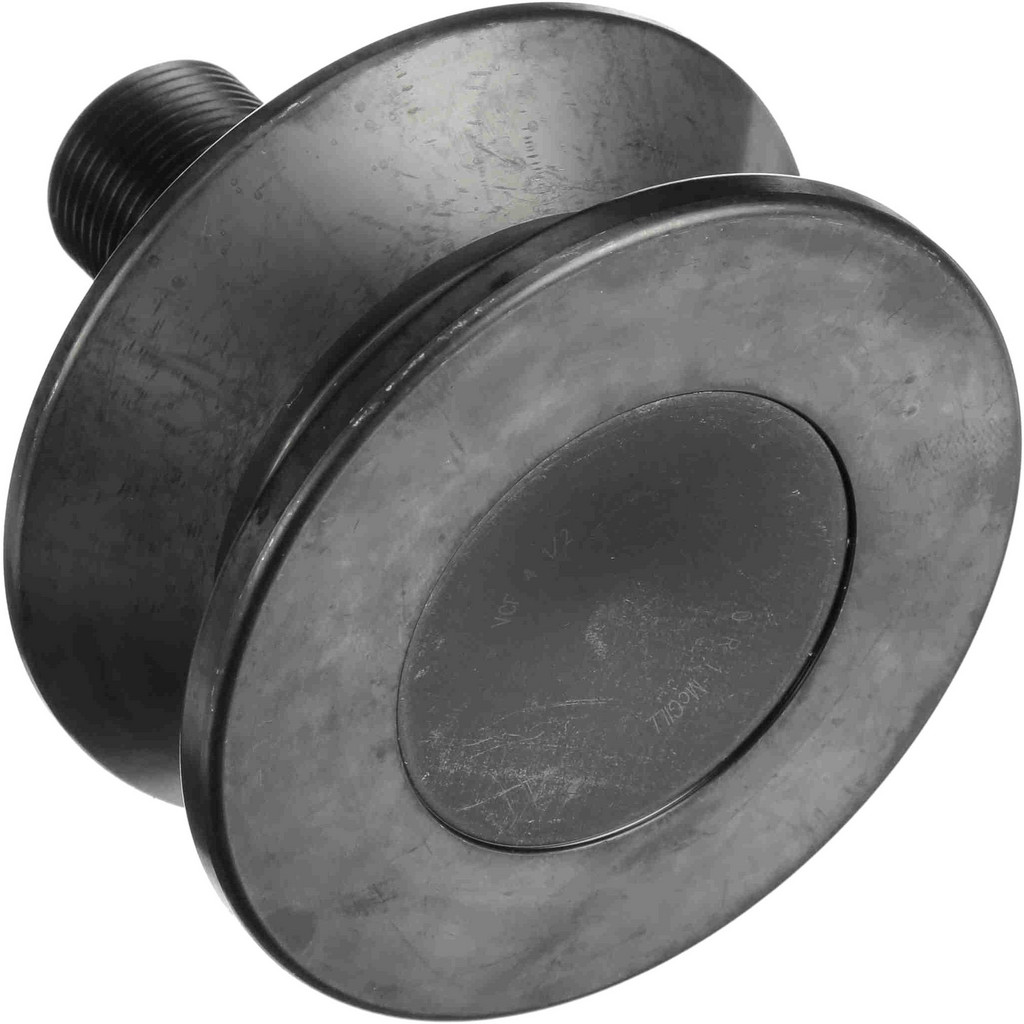 McGill - V-Groove Cam Follower: 4-1/2" Roller Dia, 2" Roller Width, 1-1 ...