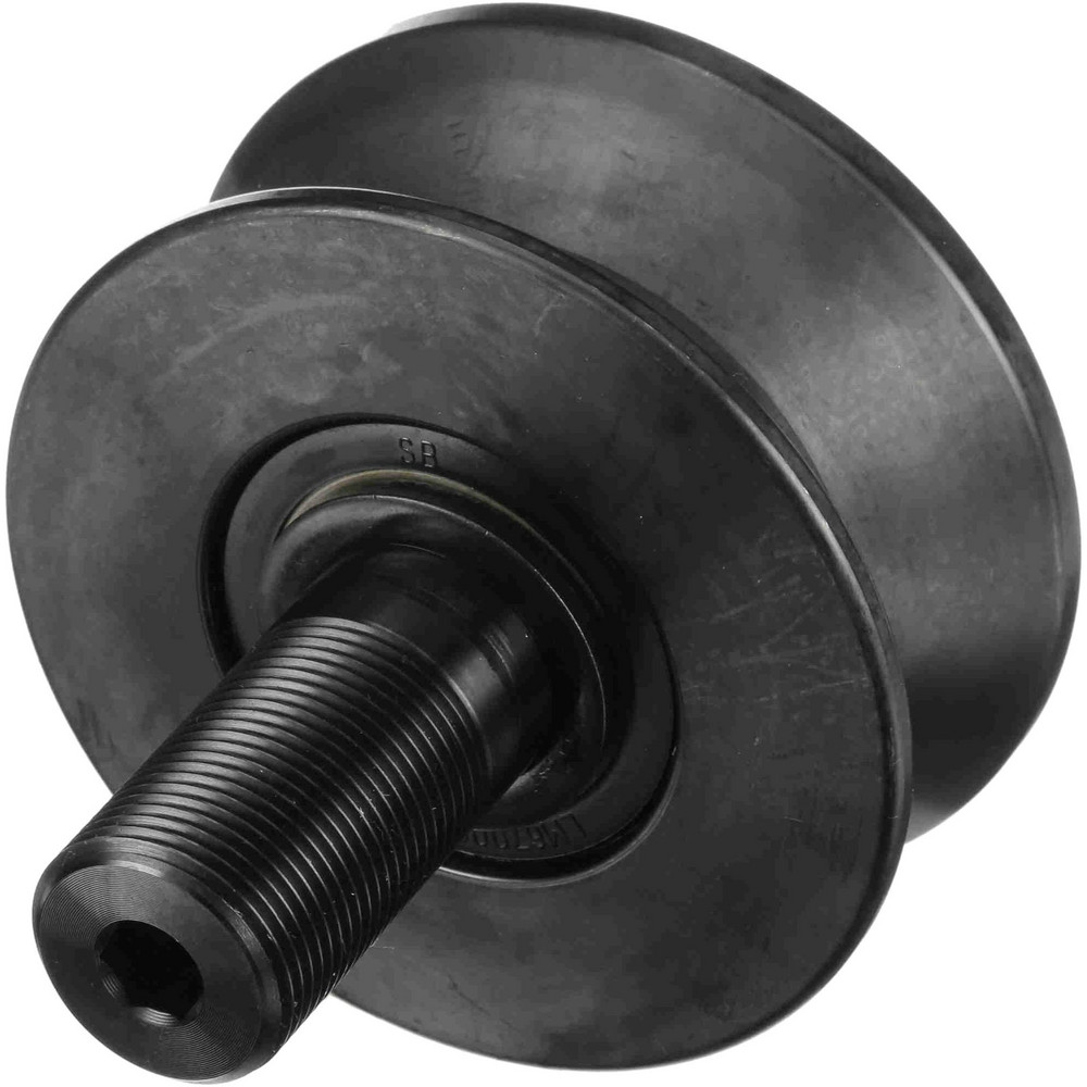 McGill - V-Groove Cam Follower: 4-1/2" Roller Dia, 2" Roller Width, 1-1 ...