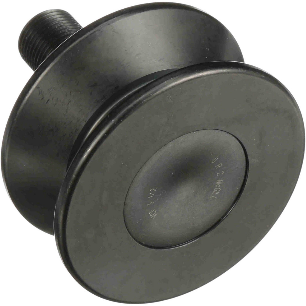 McGill - V-Groove Cam Follower: 3-1/2" Roller Dia, 1-11/16" Roller ...