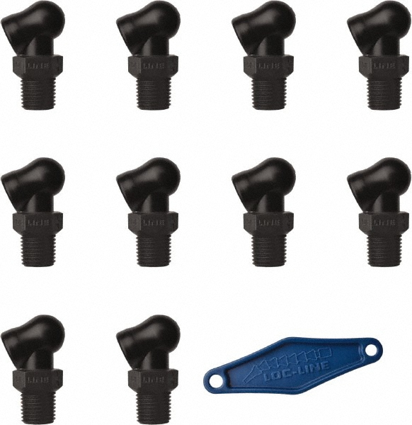 Loc-Line - Turret Coolant Hose Nozzle: | MSC Direct