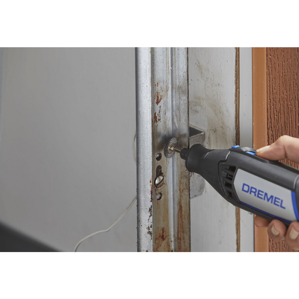 Dremel - Wheel Brush: 3/4" Wheel Dia, 1/16" Face Width, Straight | MSC ...