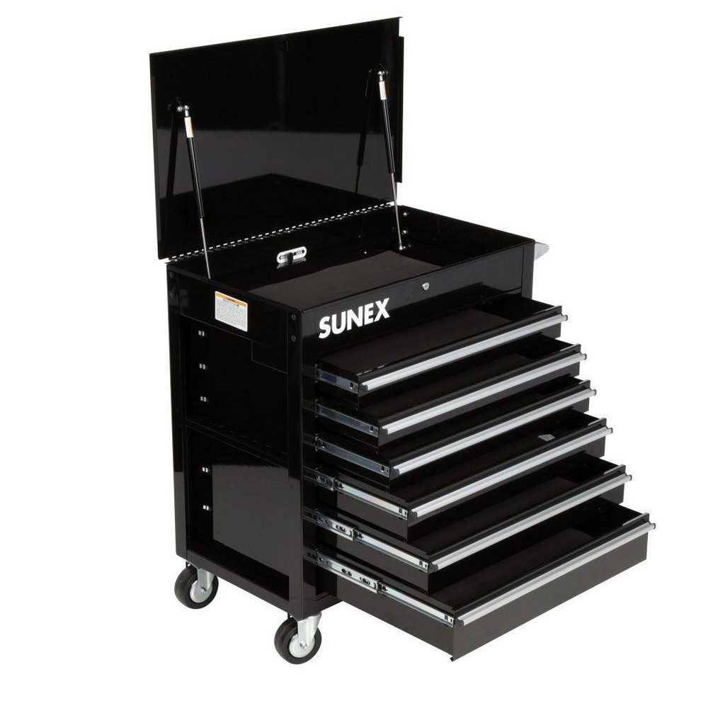 Sunex Tools - Service Utility Cart: 39-1/2" Long, 20" Wide, Steel ...