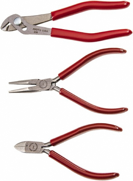 Proto - 3 Piece Plier Set - 92698943 - MSC Industrial Supply